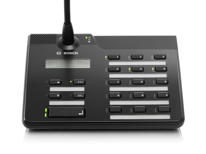 Bosch PVA-15CST PAVIRO Call Station – Digital Telecom Technology Limited