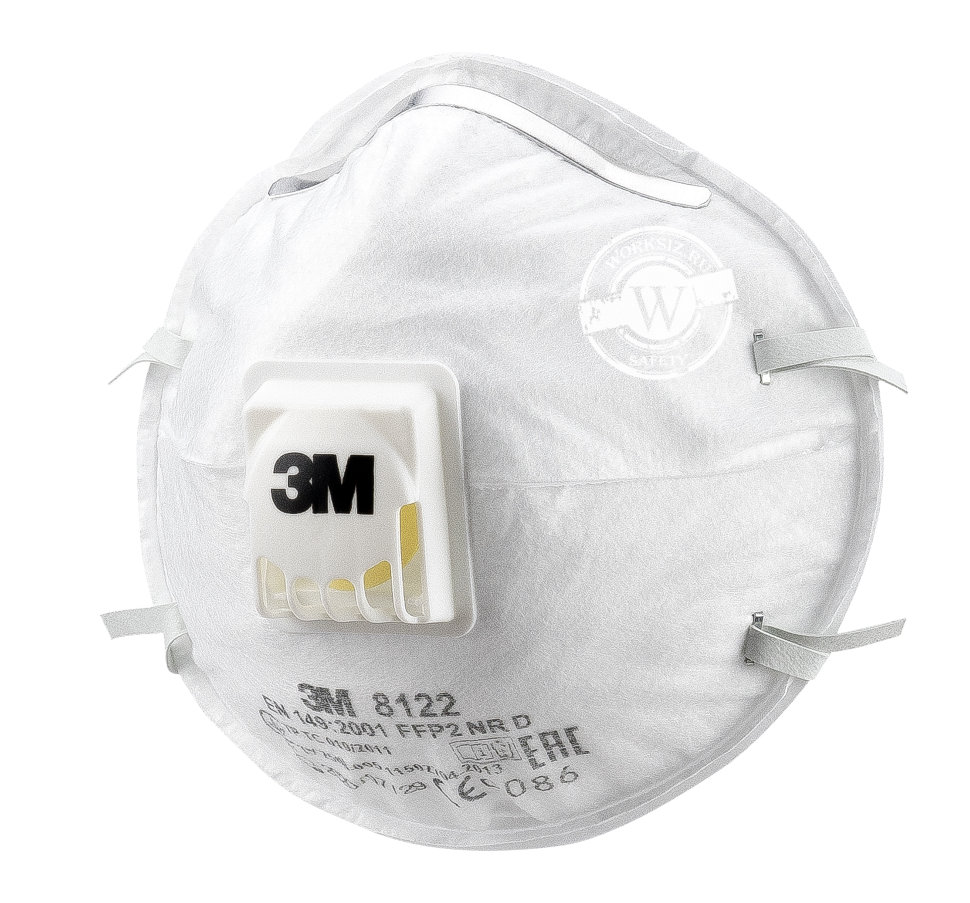 3M 8122 Particulate Respirator Mask (FFP2, up to 12 MAC) – Digital ...